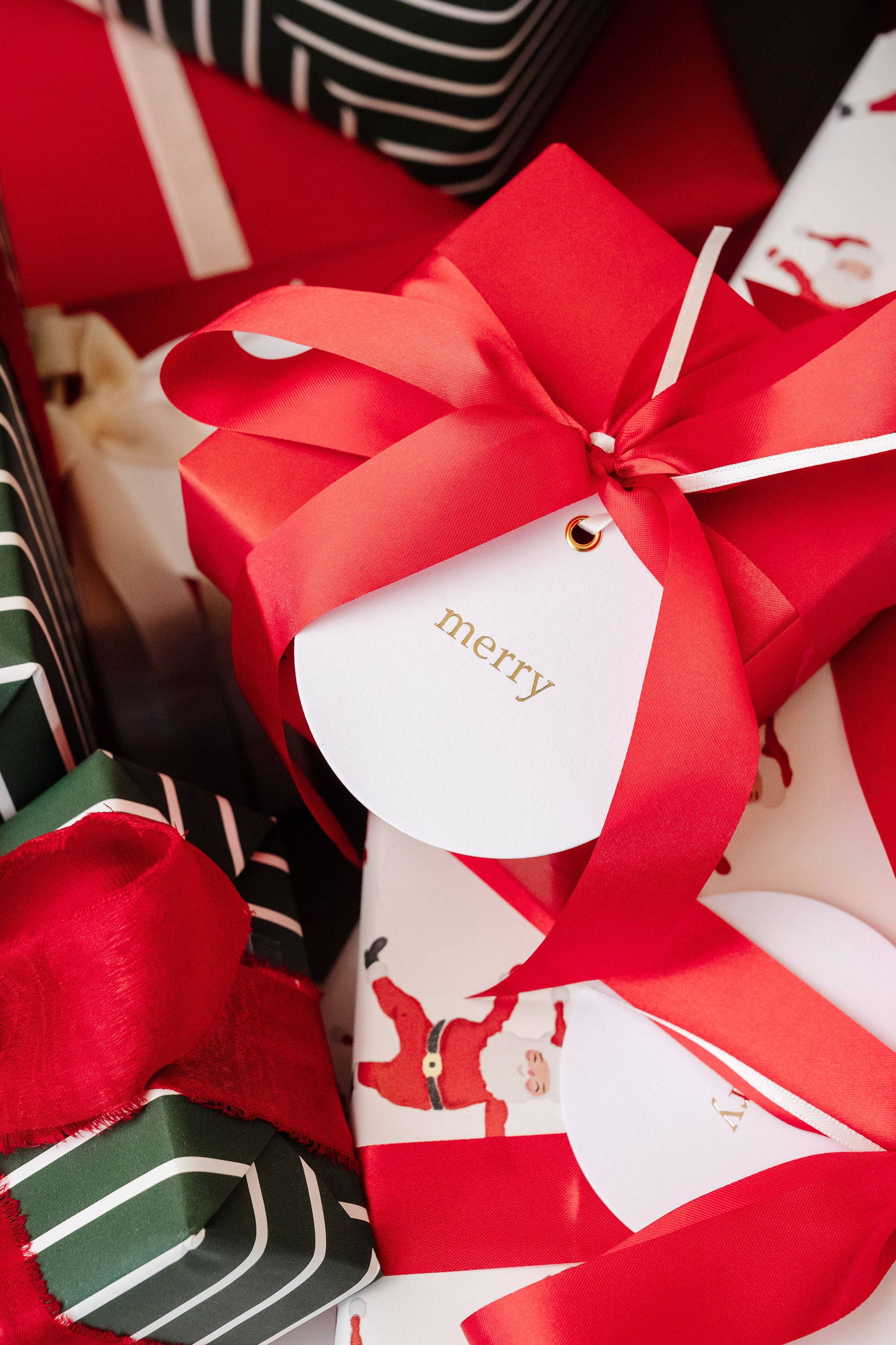 Product Highlight: Letterpress Gift Tag Set – Merry Market